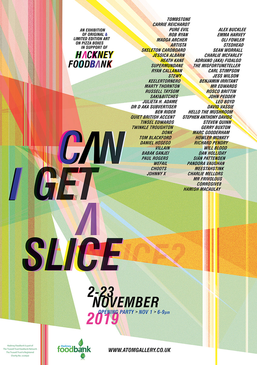 Can I get a slice? at Atom gallery – Steven Quinn Art